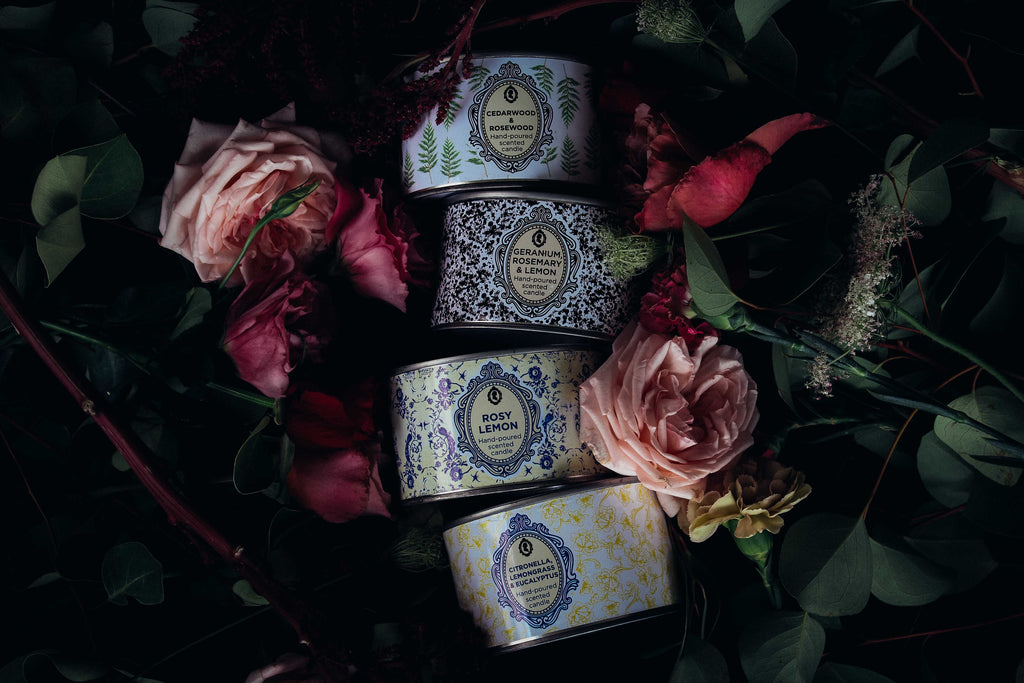 Candles - Geranium, Rosemary & Lemon